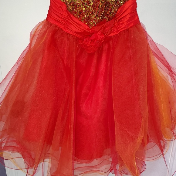 Dresses | Fiery Sparkle Dress | Poshmark
